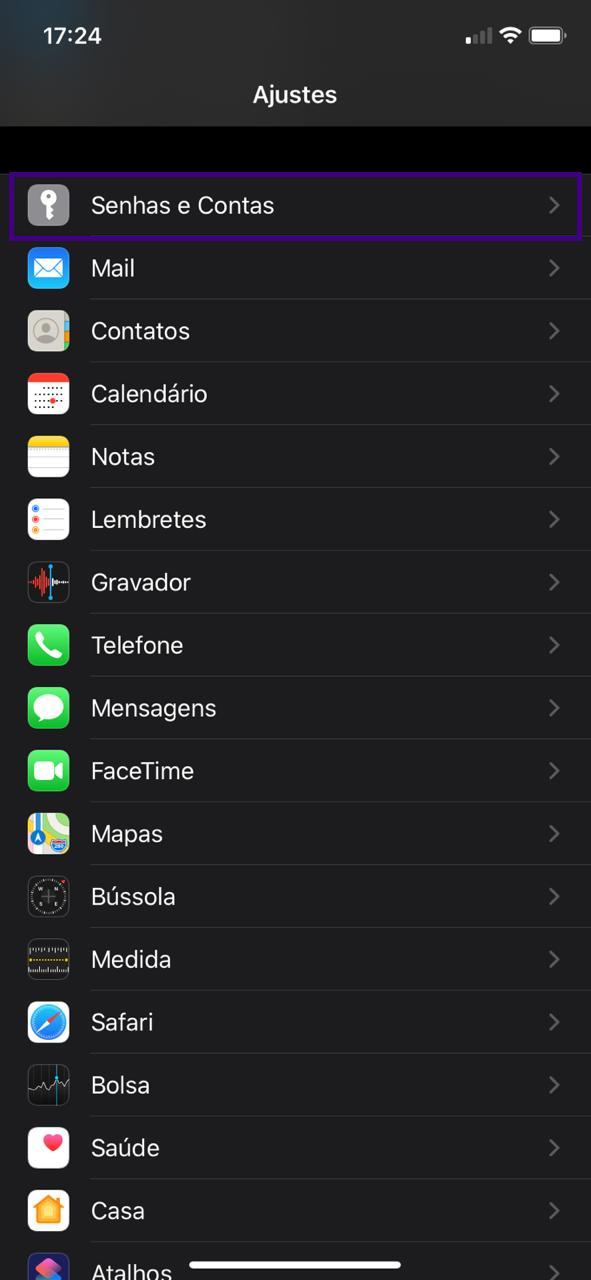Como configurar email (imap e pop3) no iphone